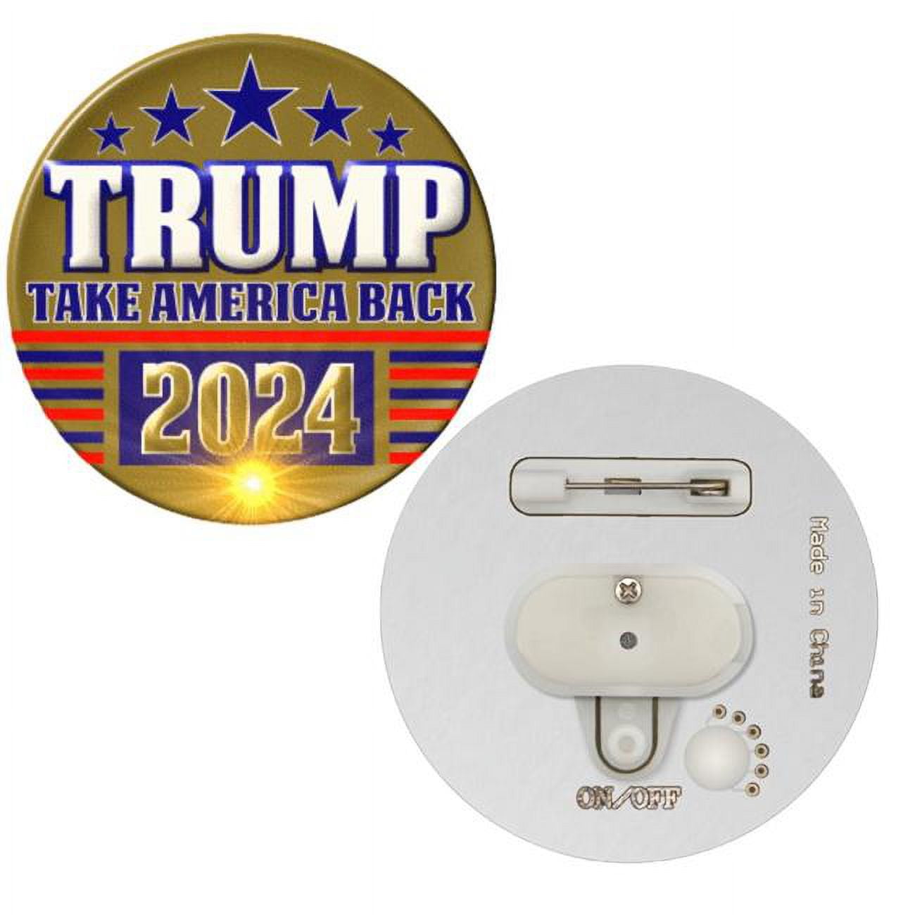 Blinkee DT24KAGAMFP Trump Take America Back 2024 Flashing Body Light ...