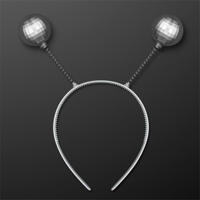 Blinkee DISCOBALLHEADBOPPER Disco Ball Head Bopper Headband - Walmart.com