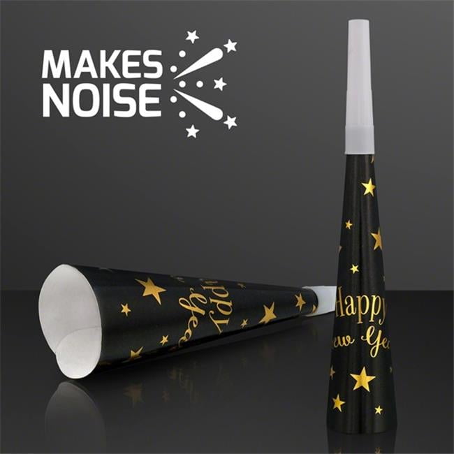 Blinkee HNYPHHN Happy New Year Non-light up Paper Horns Holiday ...
