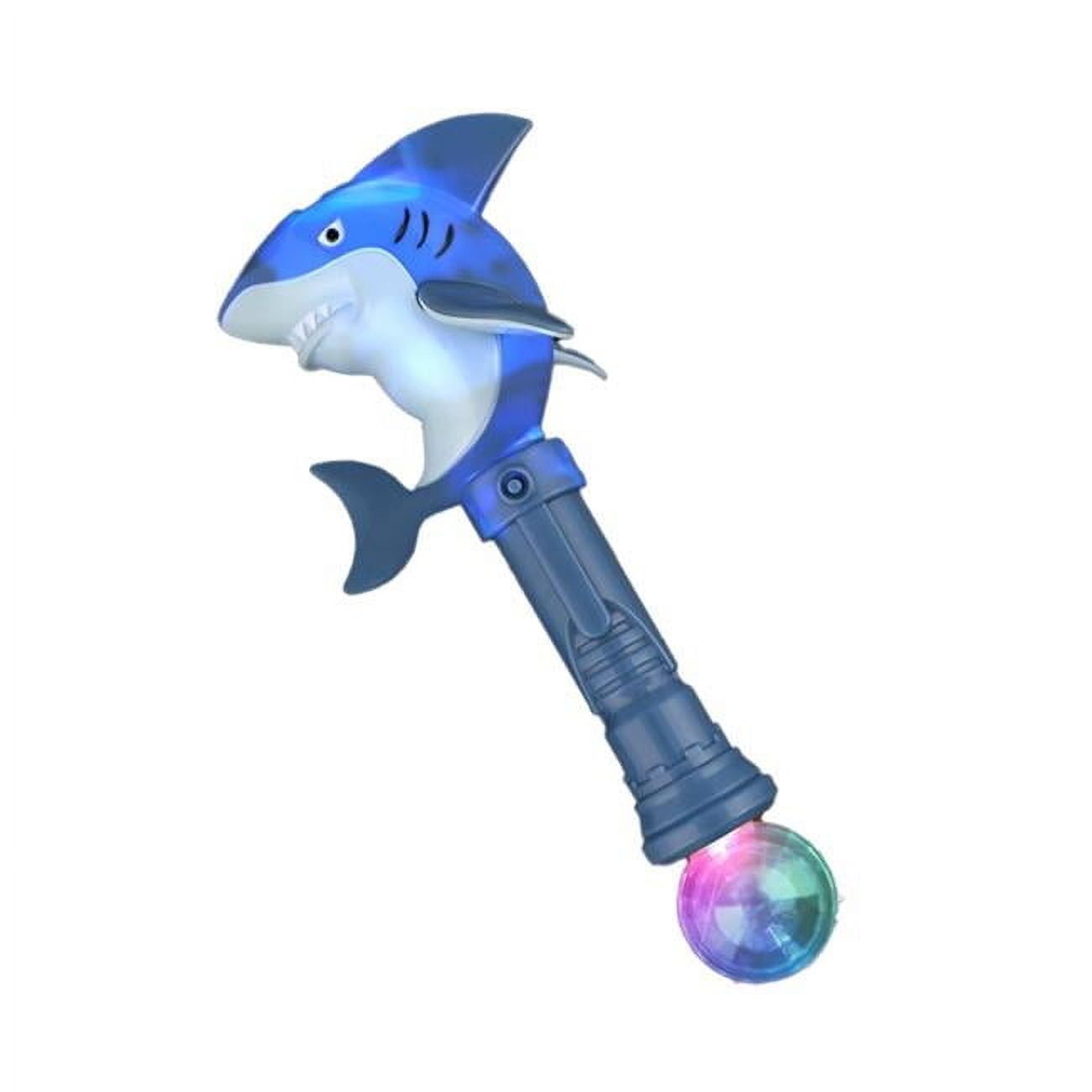 Blinkee LUSAPW-MLT Light Up Color Splash Shark Attack Projecting Wand ...