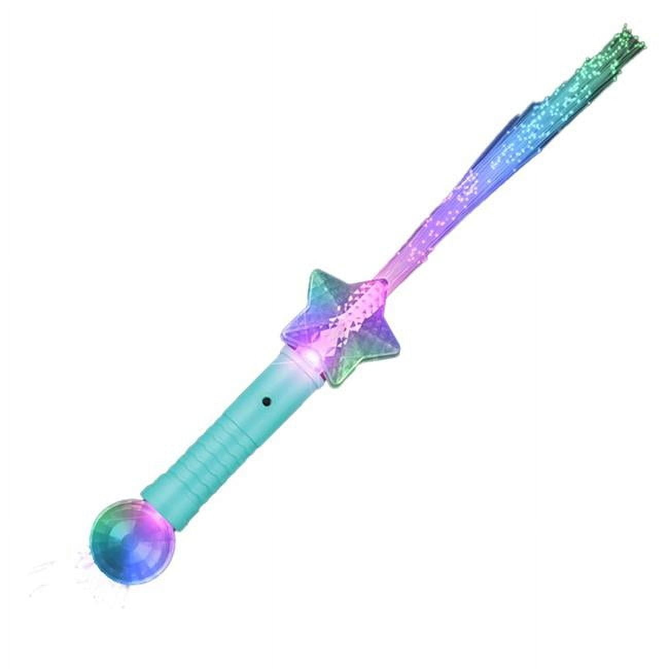 Blinkee LMSWFOCB-MLT Light Up Magic Star Wand with Fiber Optic Glow ...
