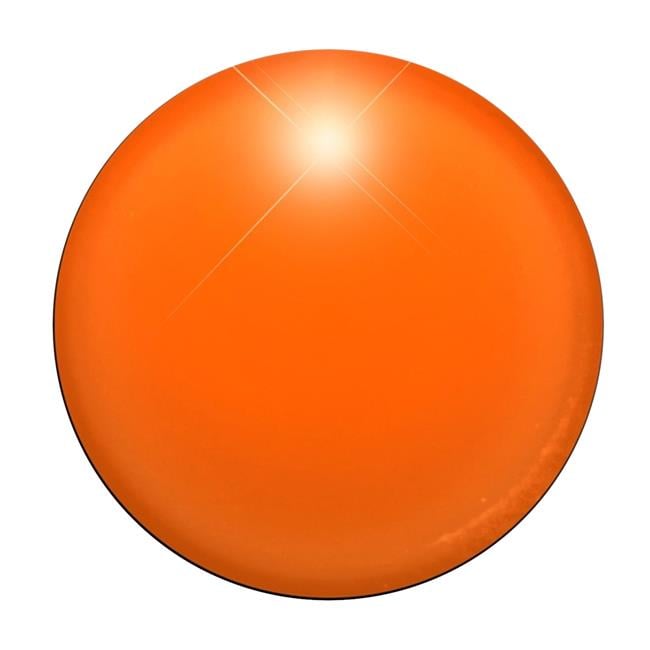 Light Up Round Badge Pin Orange - Walmart.com