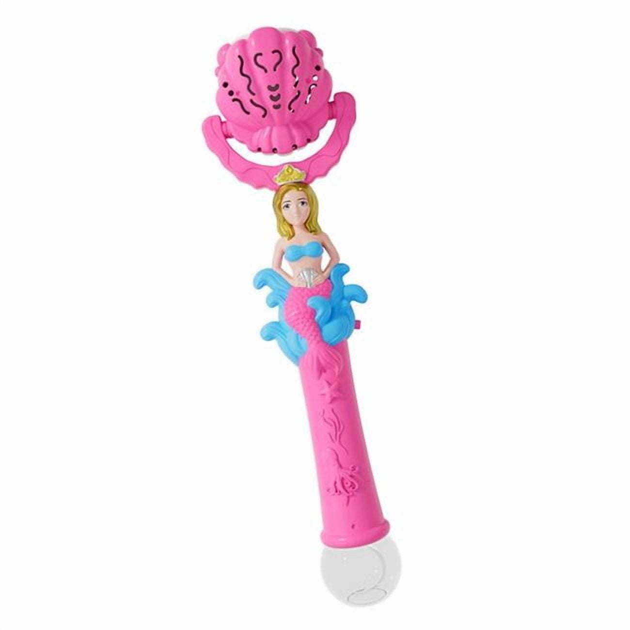 Blinkee LUSMBWM12 Light Up Seashell Mermaid Bubble Wand - Walmart.com