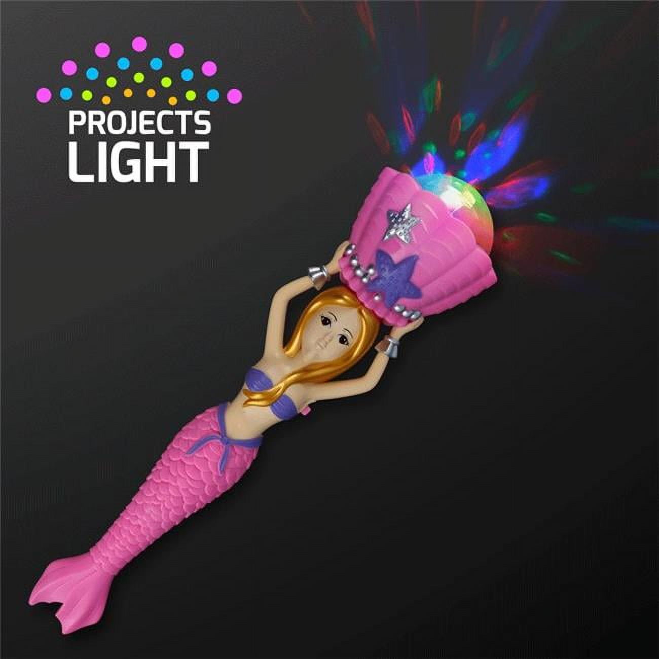 Blinkee Multi Color LED Little Mermaid Prism Wand - Multi Color ...