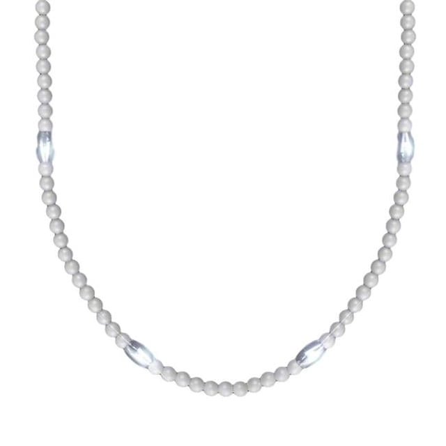 Blinkee OPRSLNFB-WT Opaque Round Still Light No Flash White Beads ...