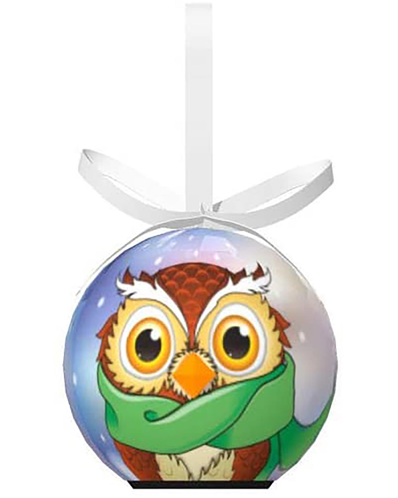 Blinking Christmas Tree Ornament- Mini Owl 2, Owl, Size: 2, D&D ...