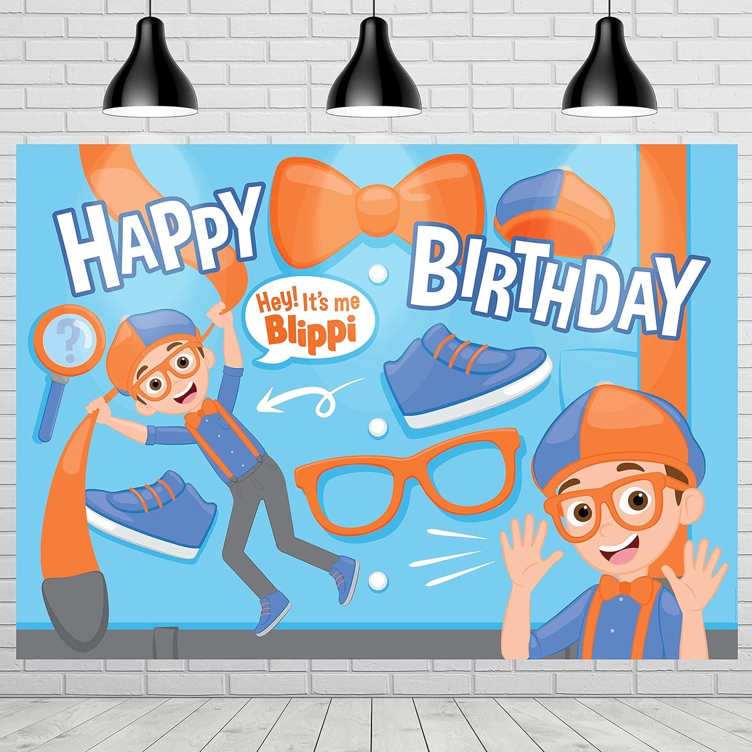 Blippi Backdrop - Blippi Party Supplies - Walmart.com