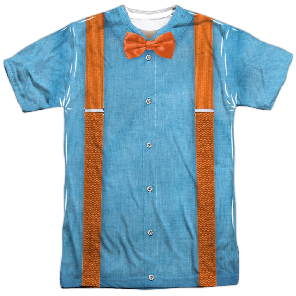 Blippi Costume 100% Polyester Adult Costume T Shirt for Men & Women ...