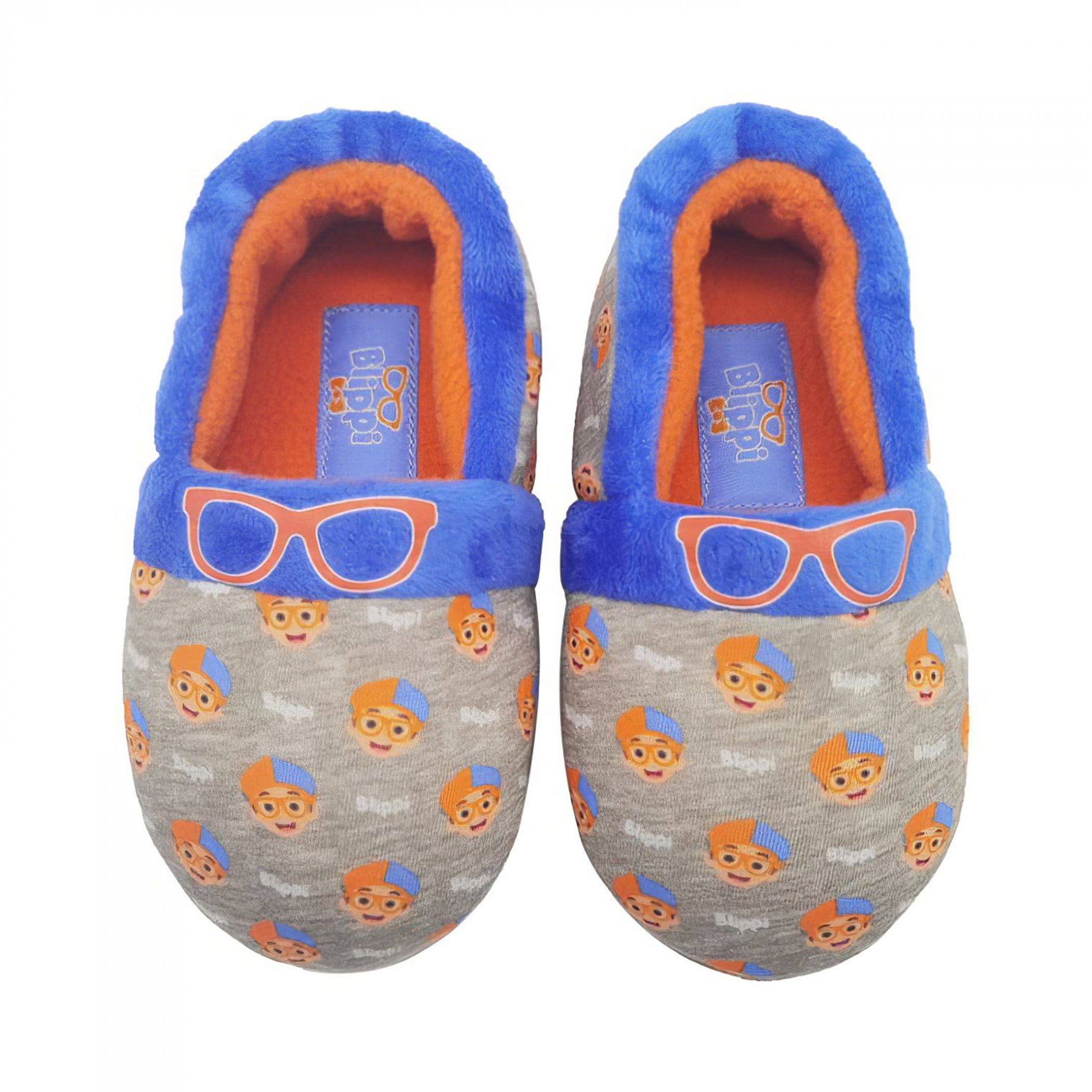 Blippi Fuzzy Toddler Boy's Clog Shoes-Size 10 - Walmart.com