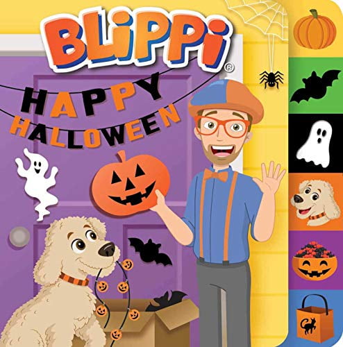 Pre-Owned Blippi: Happy Halloween (Board Books with Tabs) Paperback ...
