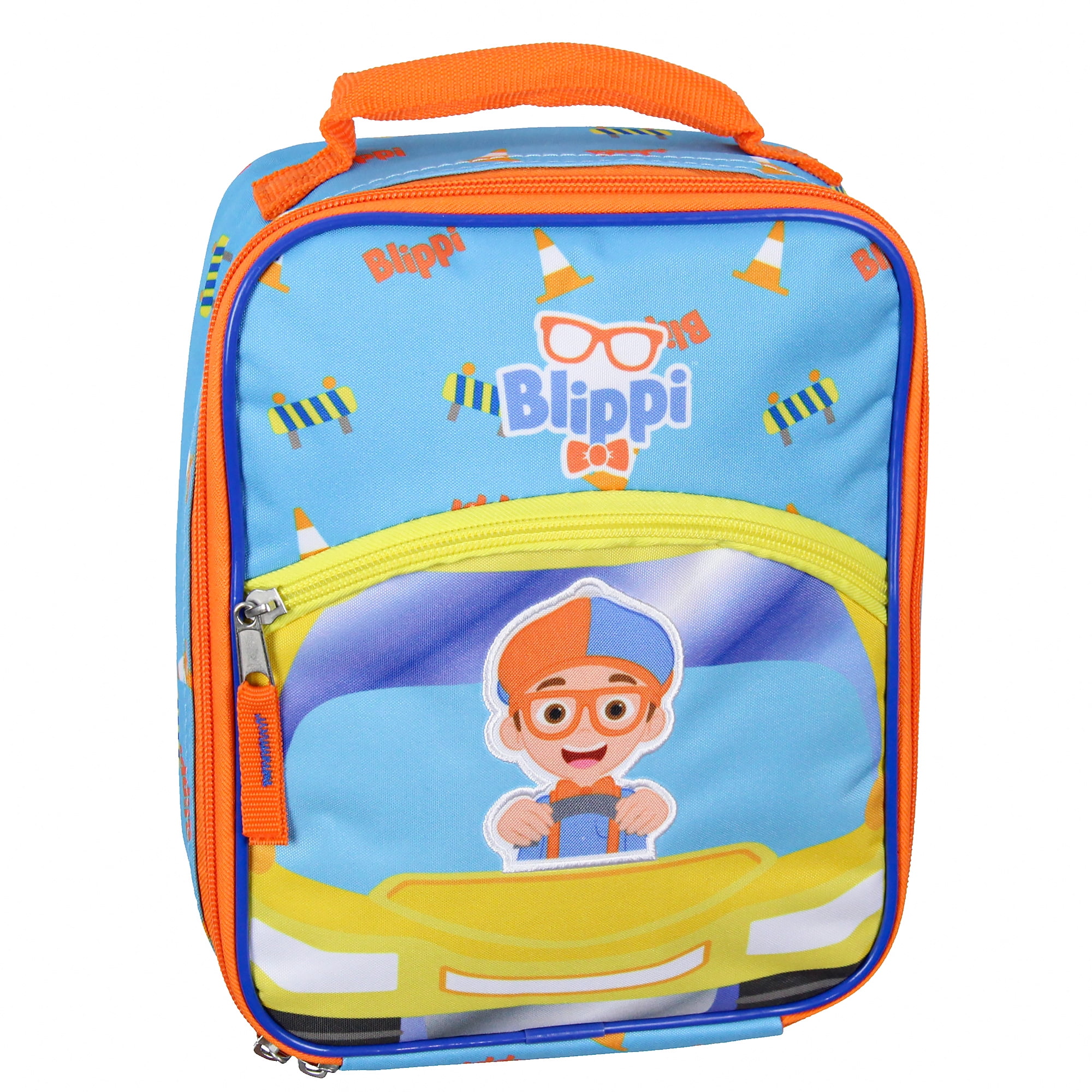 Blippi Kids Lunch Box Joy Ride School Insulated Lunch Bag Tote For Hot ...