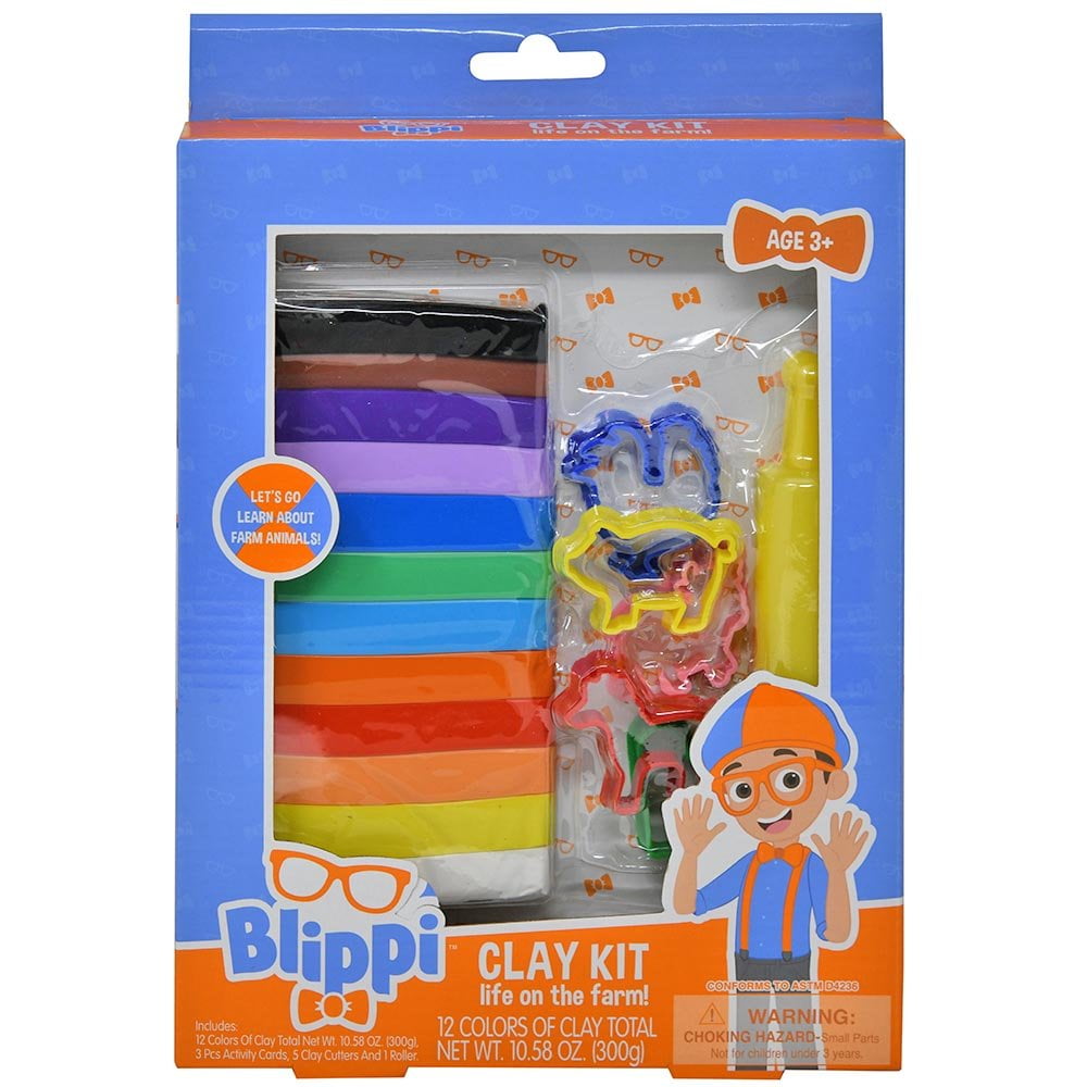 Blippi Life On The Farm Clay Kit - Walmart.com