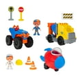 Blippi Value Box (Includes 3 feature vehicles, 2 Blippi 3” figures, 5 ...
