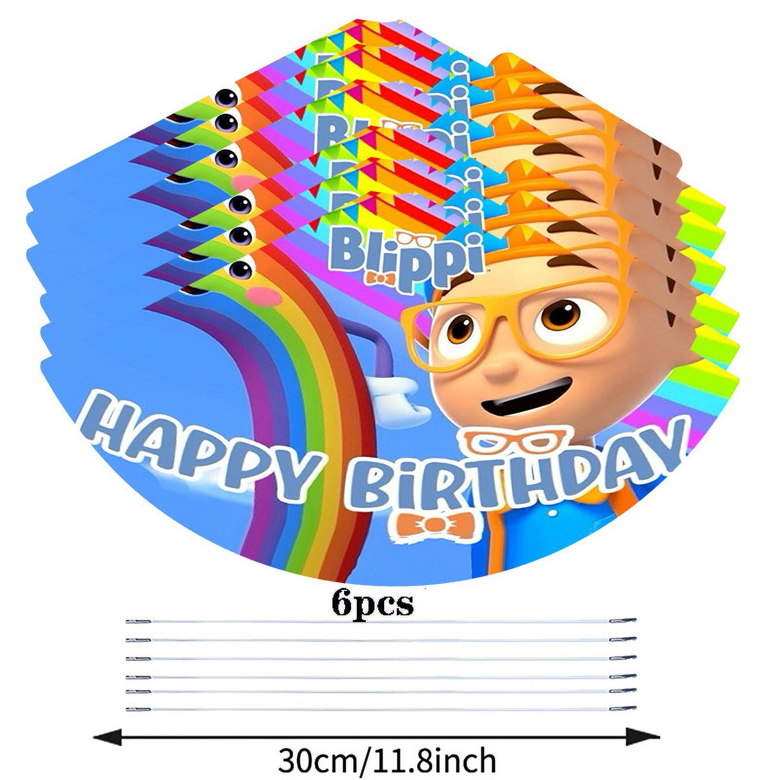 Blippiing Theme Paper Cap Birthday Party Atmosphere Decor Happy ...