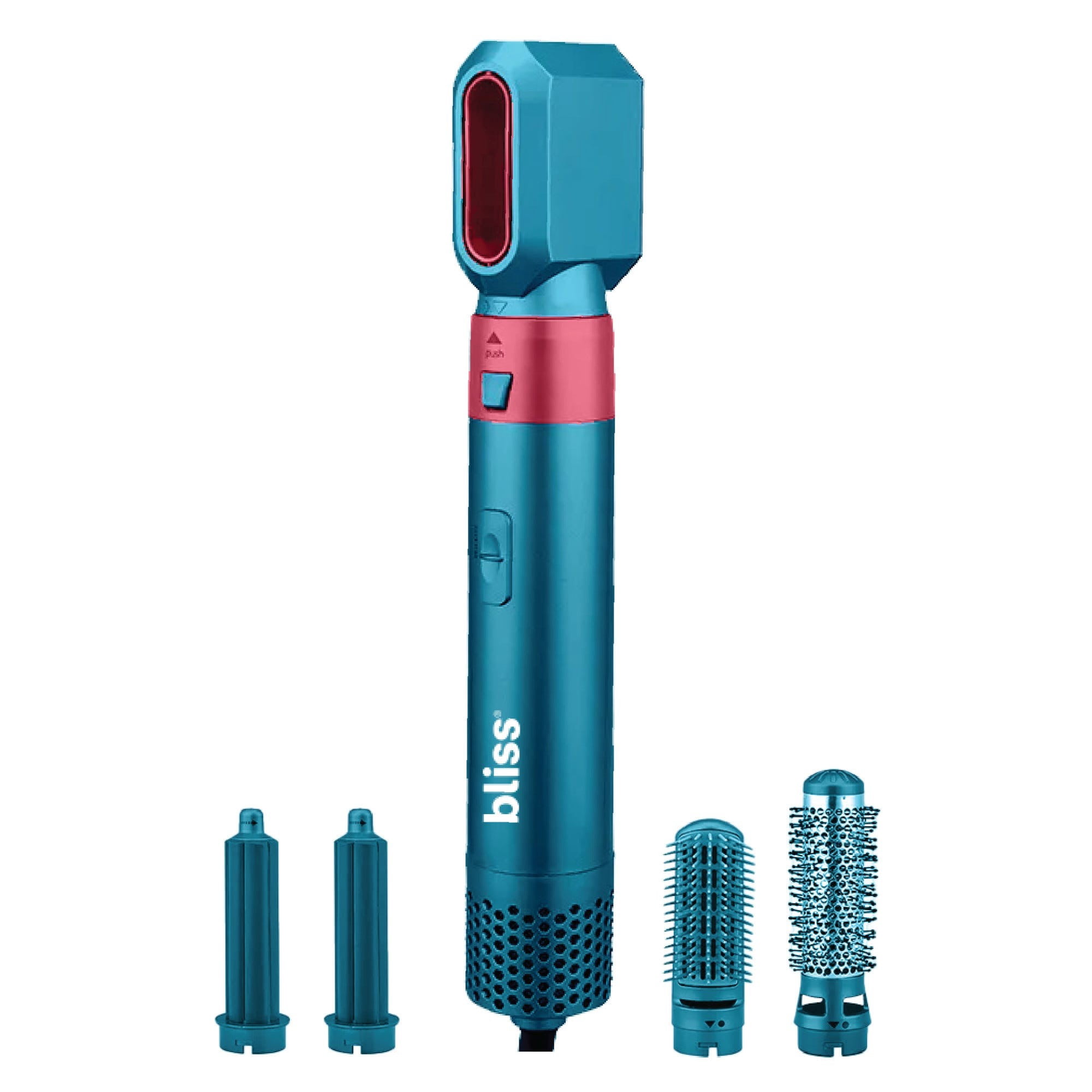 Bliss 5 in 1 Hair Styler with Dryer & Curler Hot Air Brush - Walmart.com