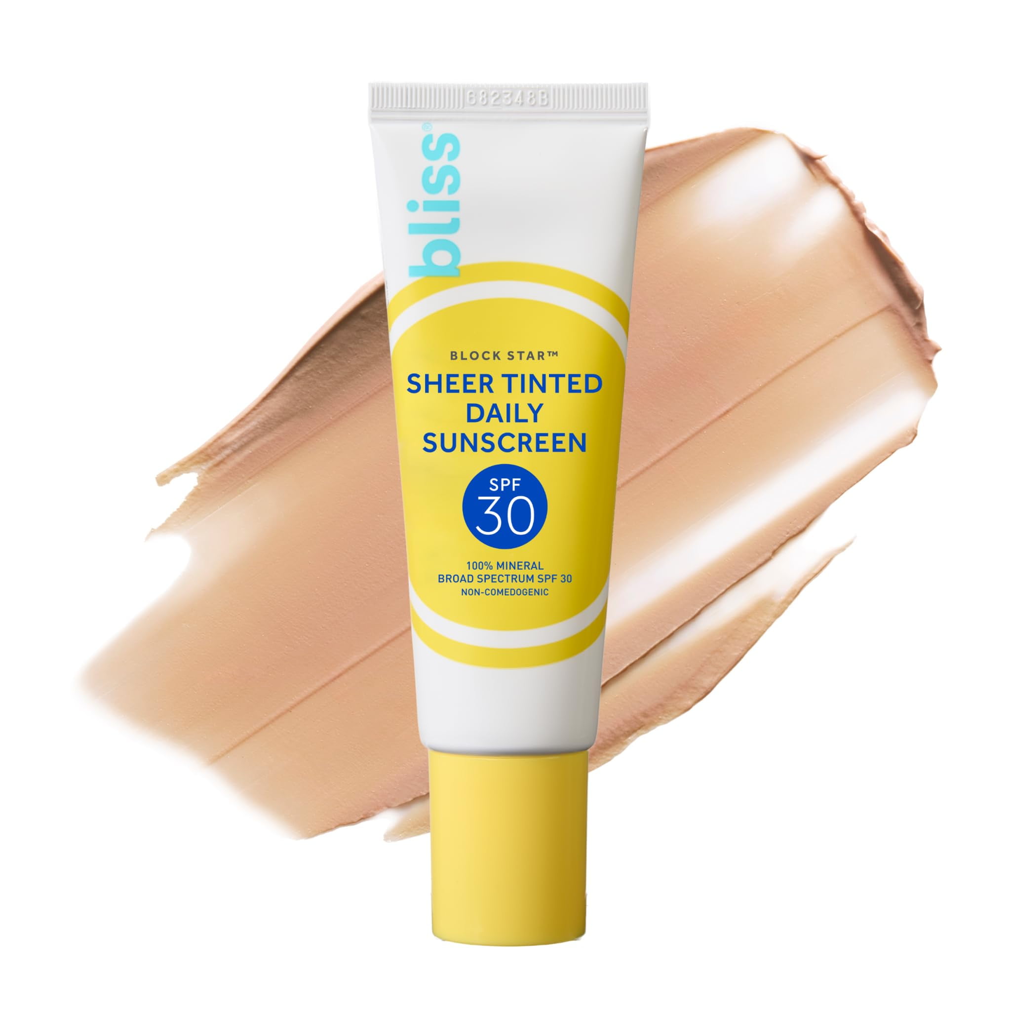 Bliss Block Star SPF XEF1 30 Daily Tinted Sunscreen Zinc Oxide ...