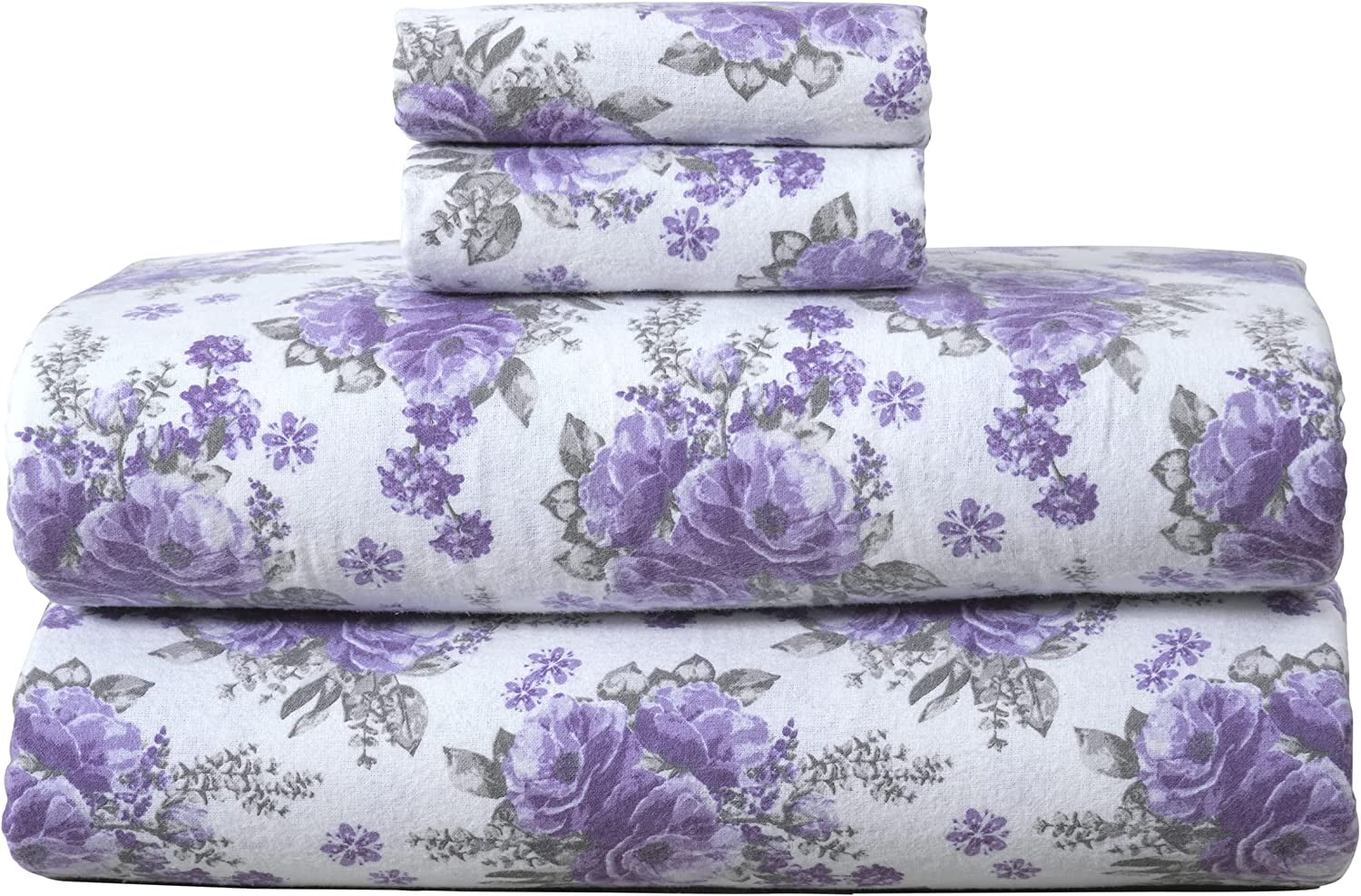 Bliss Casa 3 Piece 100% Cotton Flannel Sheet Set Twin - High GSM Deep ...