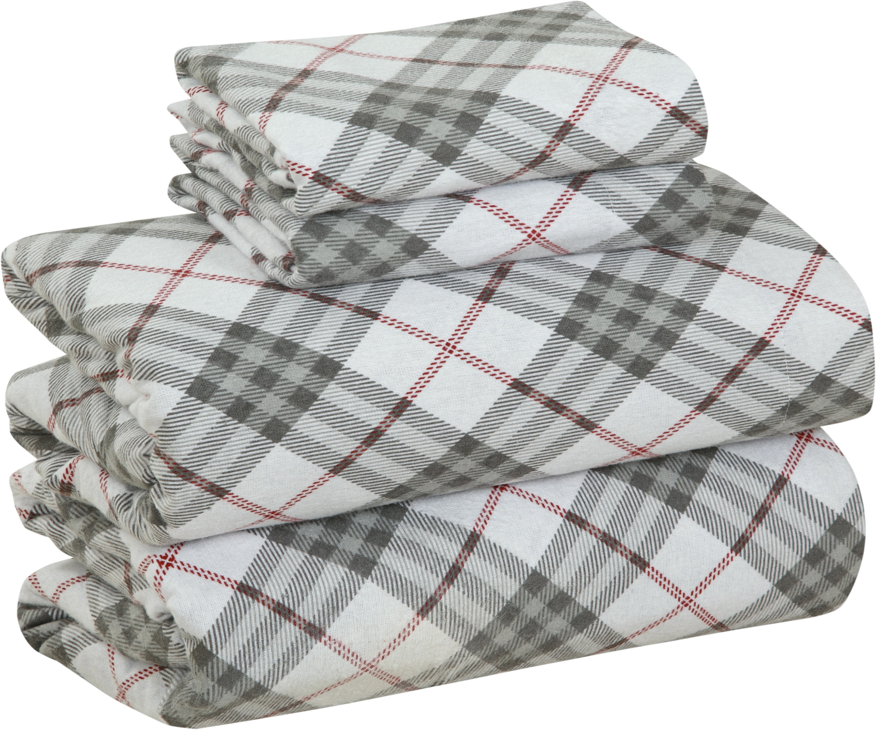 Bliss Casa Flannel Bed Sheets – 100% Cotton, Double Brushed for Extra ...