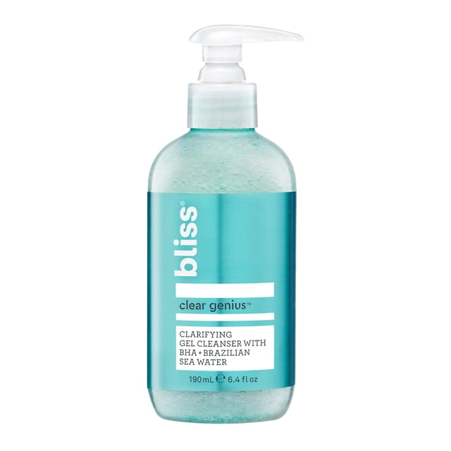 Bliss Clear Genius Gel Cleansing Face Wash with Salicylic Acid, BHA ...