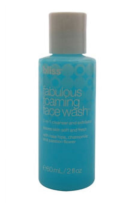 Bliss Fabulous Foaming Face Cleanser, 2 oz - Walmart.com
