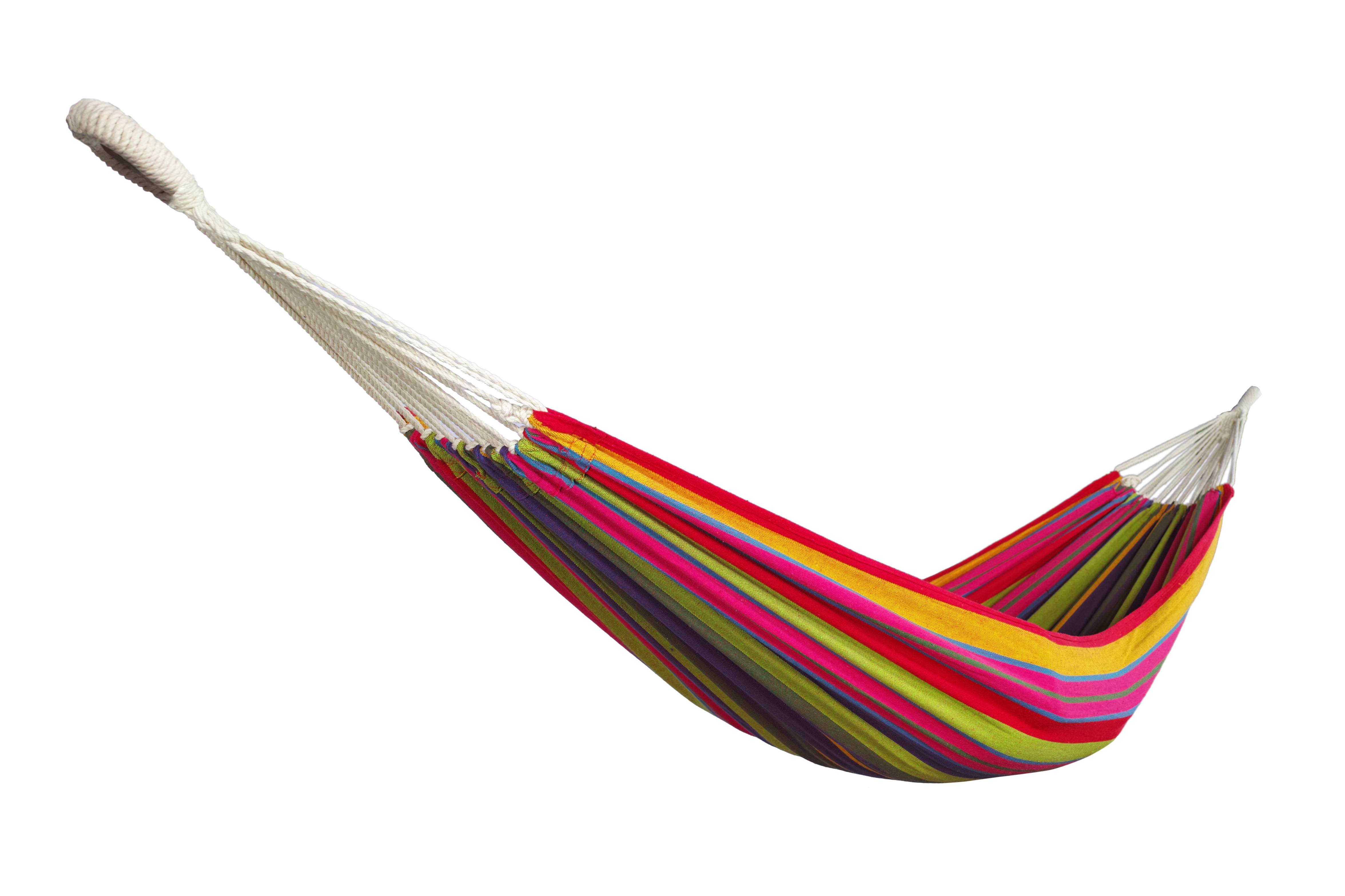Bliss Hammocks Cotton-Polyester Multi Color Hammock in a Bag , 1 Person ...