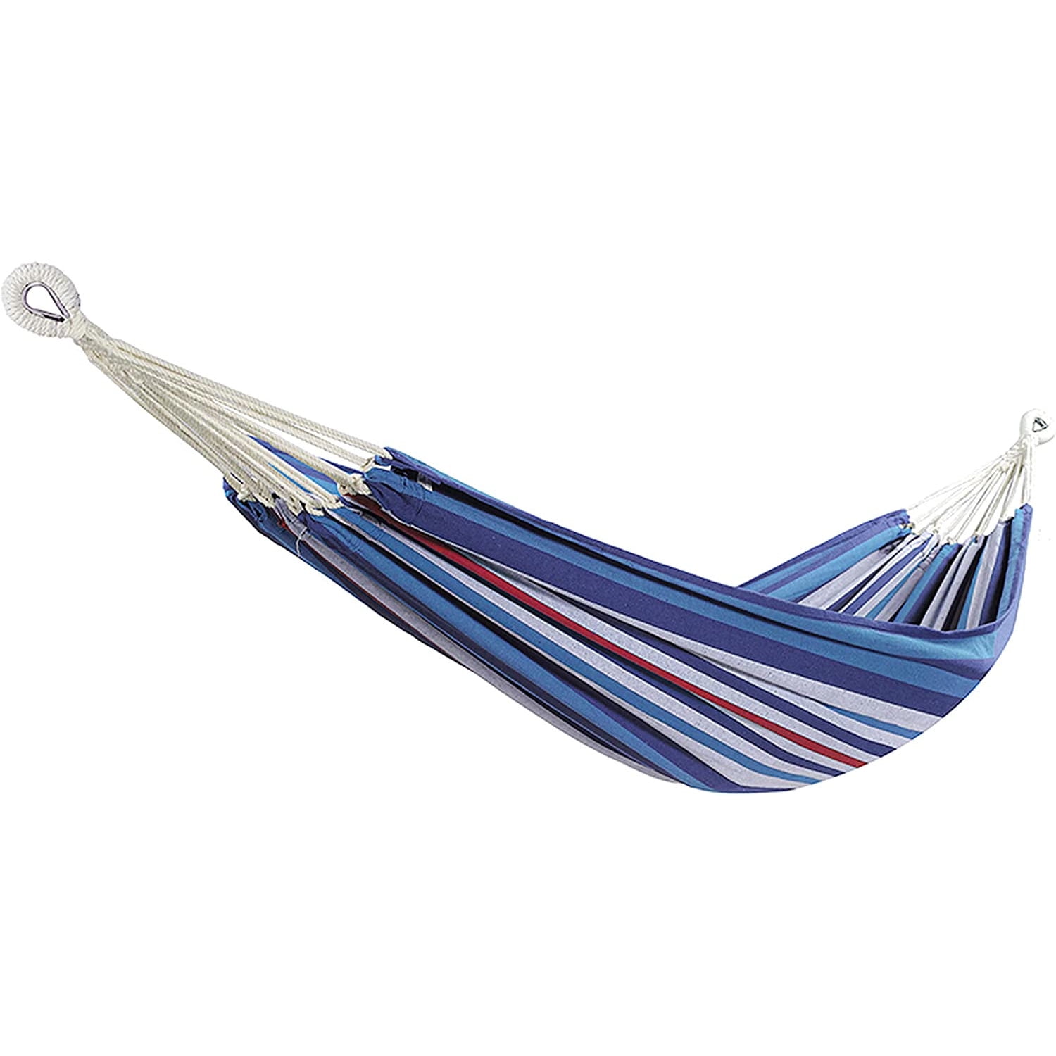 Bliss Hammocks Cotton-Polyester Multi Color Hammock, 77" x 40" 220 lbs ...