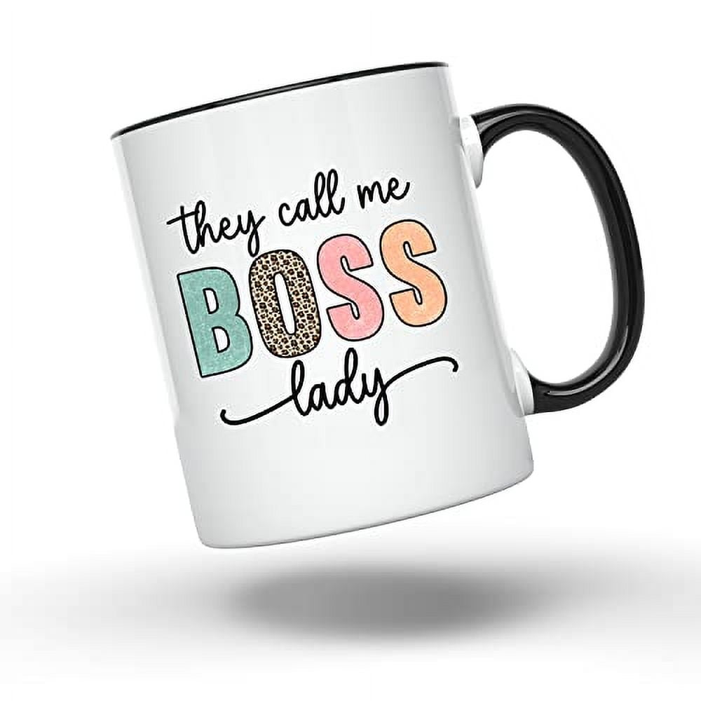 Bliss Monkey Co. They Call Me Boss Lady - Boss Lady Gifts - 11 Ounce ...