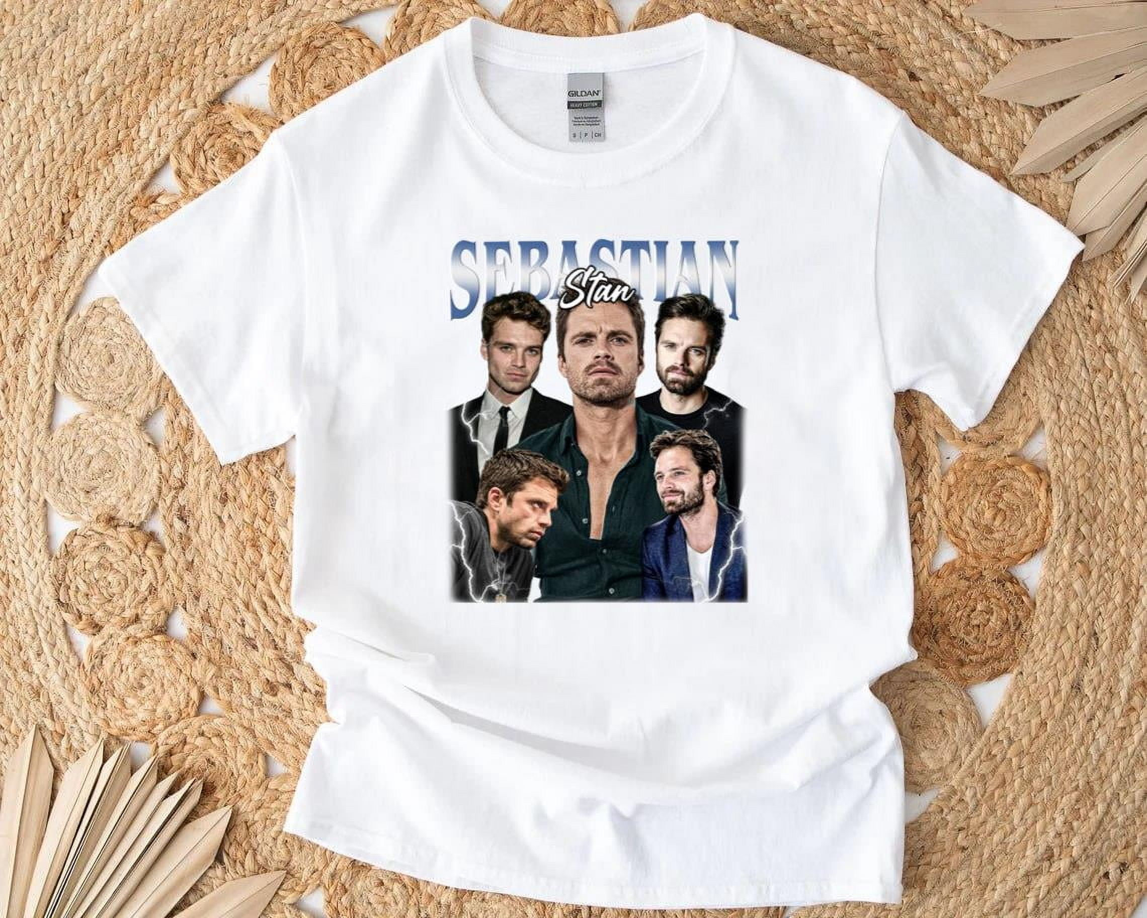 Bliss Sebastian Stan Vintage T-Shirt – Softstyle Gift for Fans, for men ...