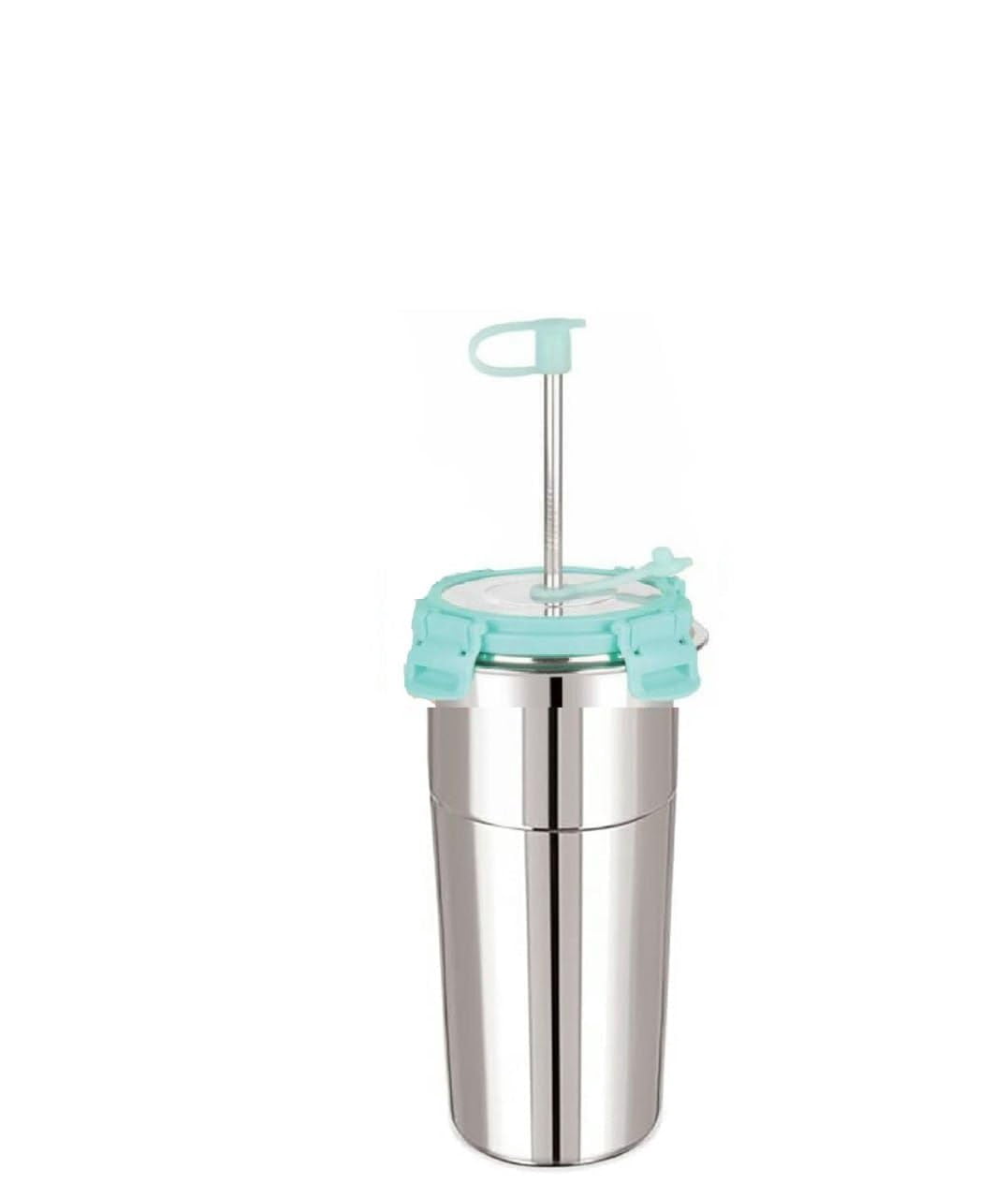 Bliss Times Stainless Steel Fusion Tumbler Glass with Straw Tumbler ...