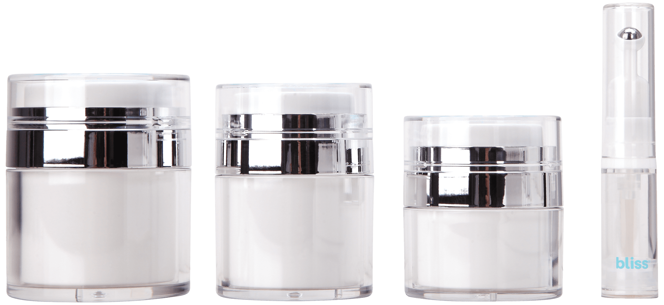 Bliss Travel Jars Set - 4 Piece 15g Leak Proof Travel Size Containers ...