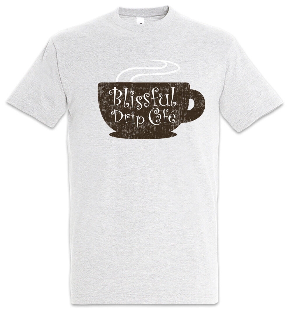 Blissful Drip Cafe T-Shirt Big Logo Symbol Sign Game Little Gamer Games ...