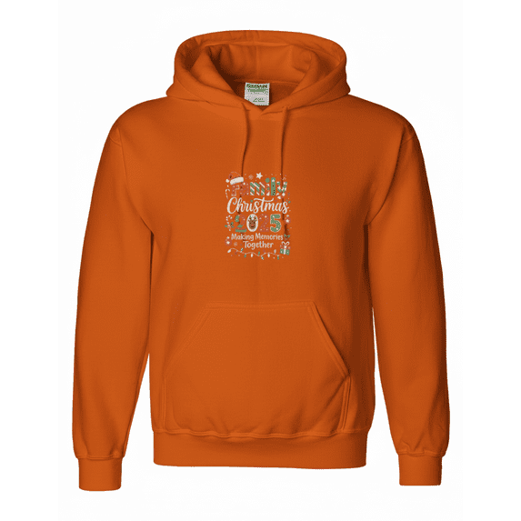 Blissful Matching Family Pajamas 2025 Festive Holiday Cheer Art Hoodie ...