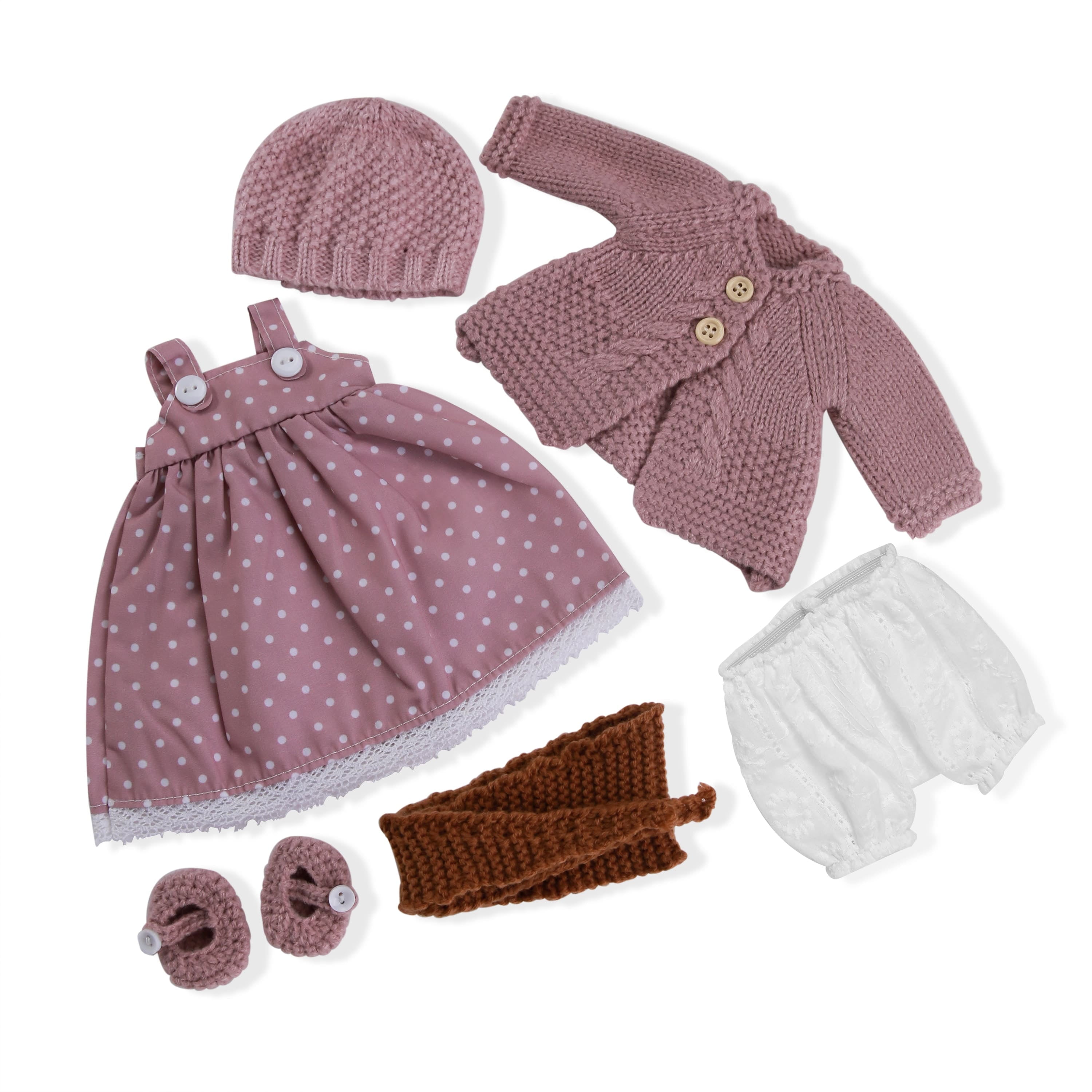 BlissfulPixie Handmade Waldorf Doll Clothes 12 inch clothing Set with ...