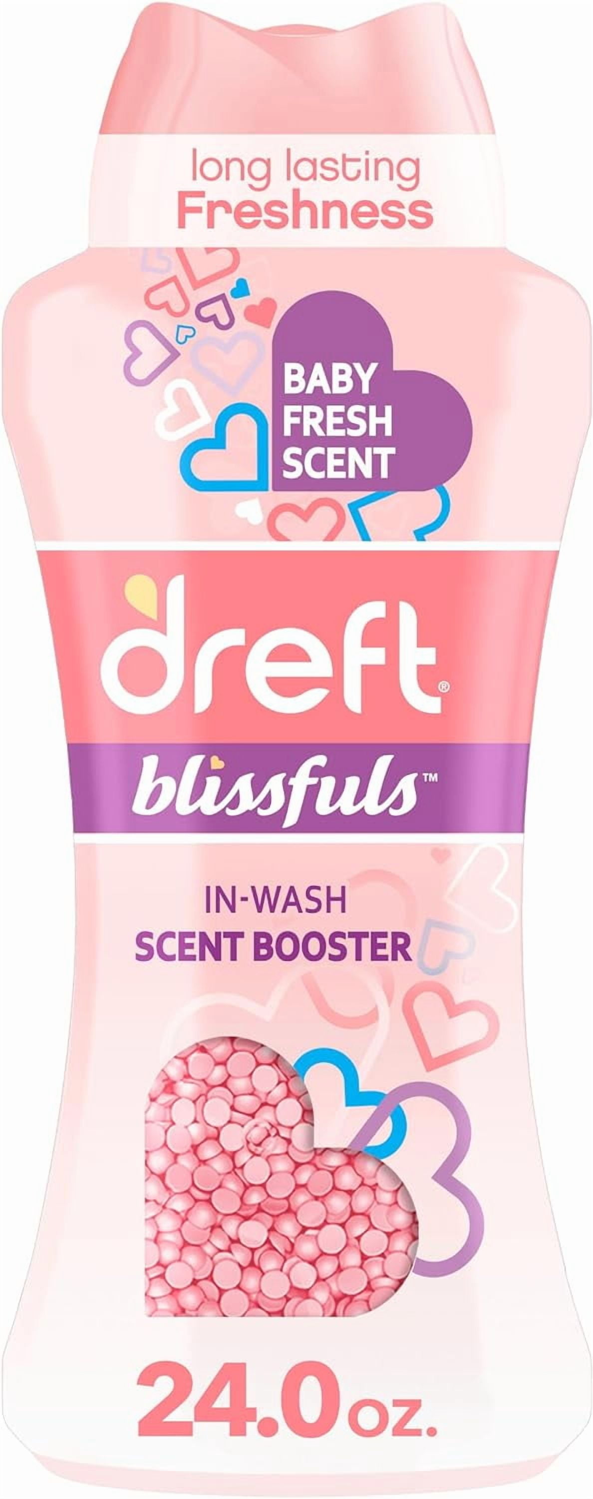 Blissfuls In-Wash Laundry Scent Booster Beads, Baby Fresh Scent, 24 oz ...