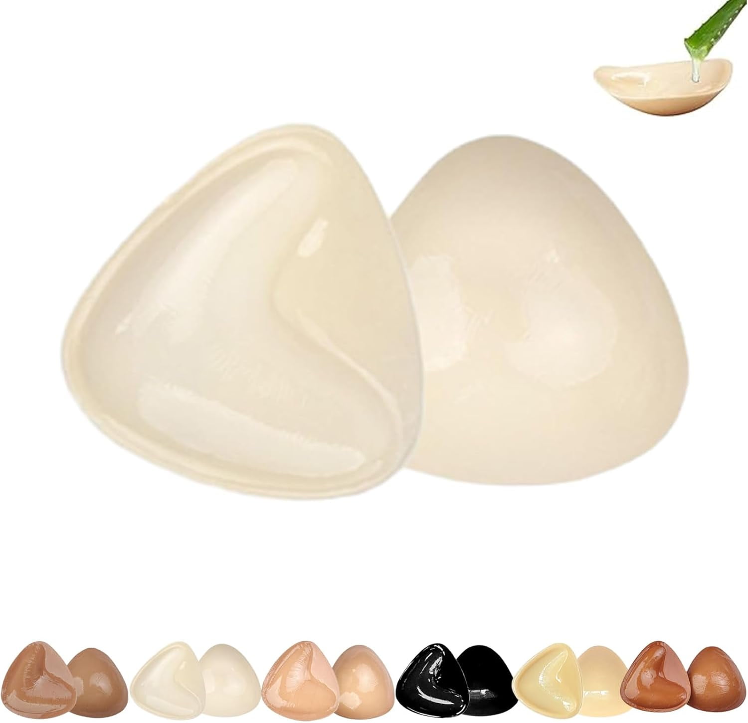 Blisshe Bra Inserts, Blisshe Sticky Bra, Reusable Invisible Lift Bras ...