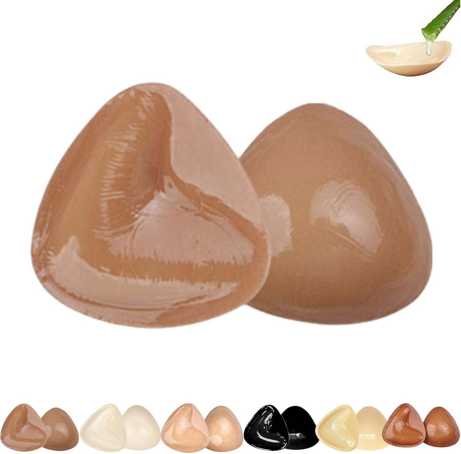 Blisshe Bra Inserts, Blisshe Sticky Bra, Reusable Invisible Lift Bras ...