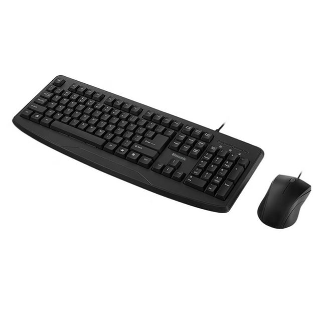 Blisssonic Computer keyboards, 150 Wired Keyboard with Numeric Keypad ...