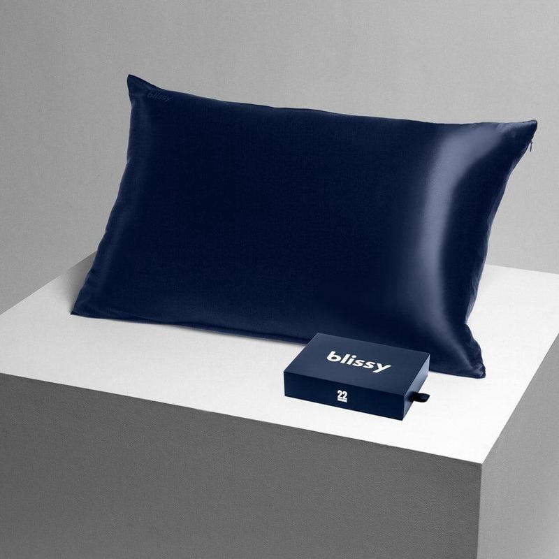 Blissy Silk Pillowcase - 100% Pure Mulberry Silk - Improve Your Hair ...