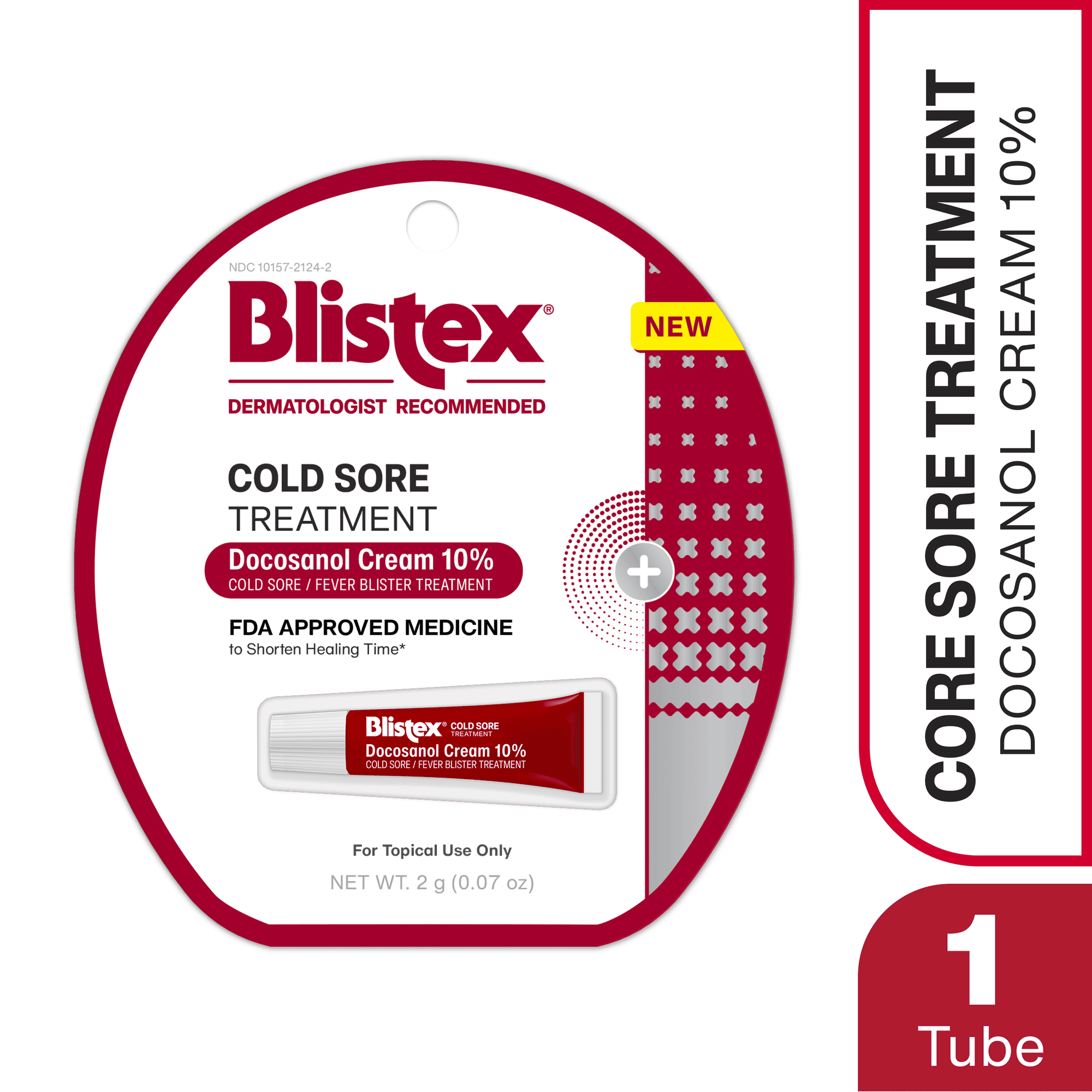 Blistex Cold Sore and Fever Blister Treatment Docosanol 10% Cream, 0 ...