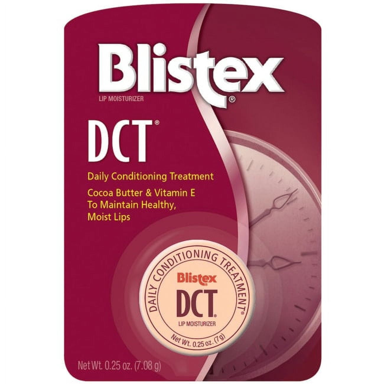 Blistex DCT Lip Balm, 0.25 Oz Moisturizer with SPF 20 Protection ...