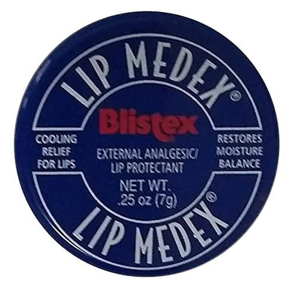 Blistex Medicated Lip Balm, Lip Medex - for Cold, Sores, Cracked & Dry ...
