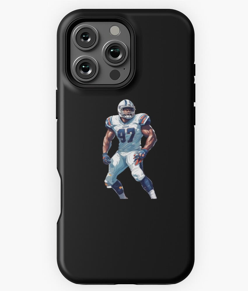 Blitz American Football Action Phone Case for iPhone 16 15 14 13 12 11 ...