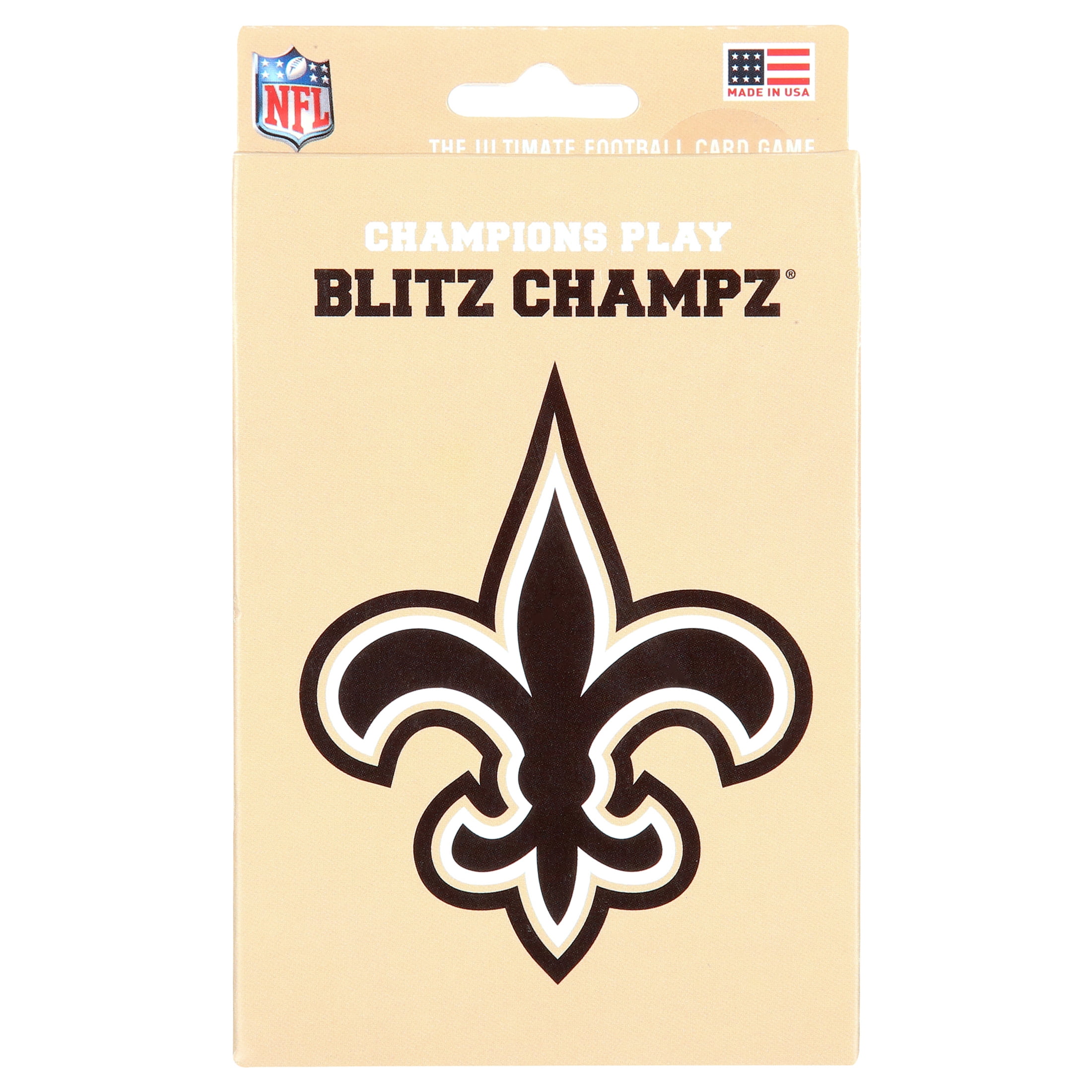 Blitz Champz New Orleans Saints Card Game, Family Game for Adults ...