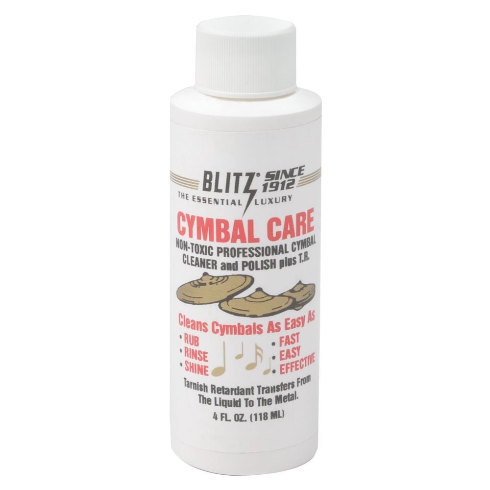 Blitz Cymbal Care Cleaner & Polish, 8 Oz - Walmart.com