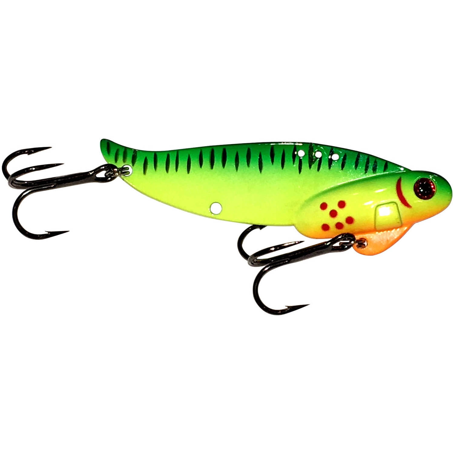 Blitz Lures Blitz Blade (1oz) - Fire Tiger Blade Bait - Walmart.com