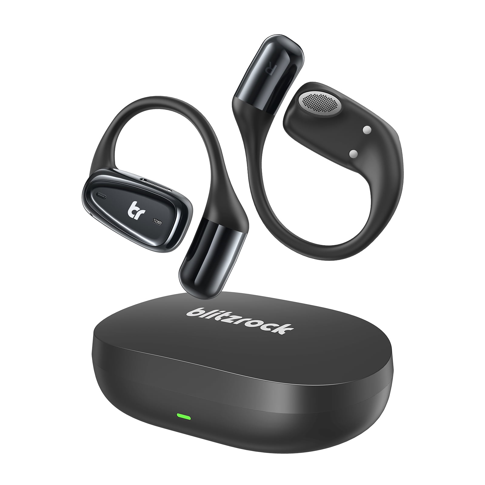 Blitz Open Ear Earbud for Small Ears Adults, Bluetooth V5.4 Kids ...