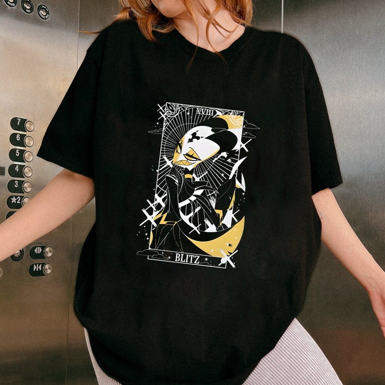 Blitz Shirt, Helluva Boss, Cute Hazbin Hotel Characters, Hazbin Hotel ...