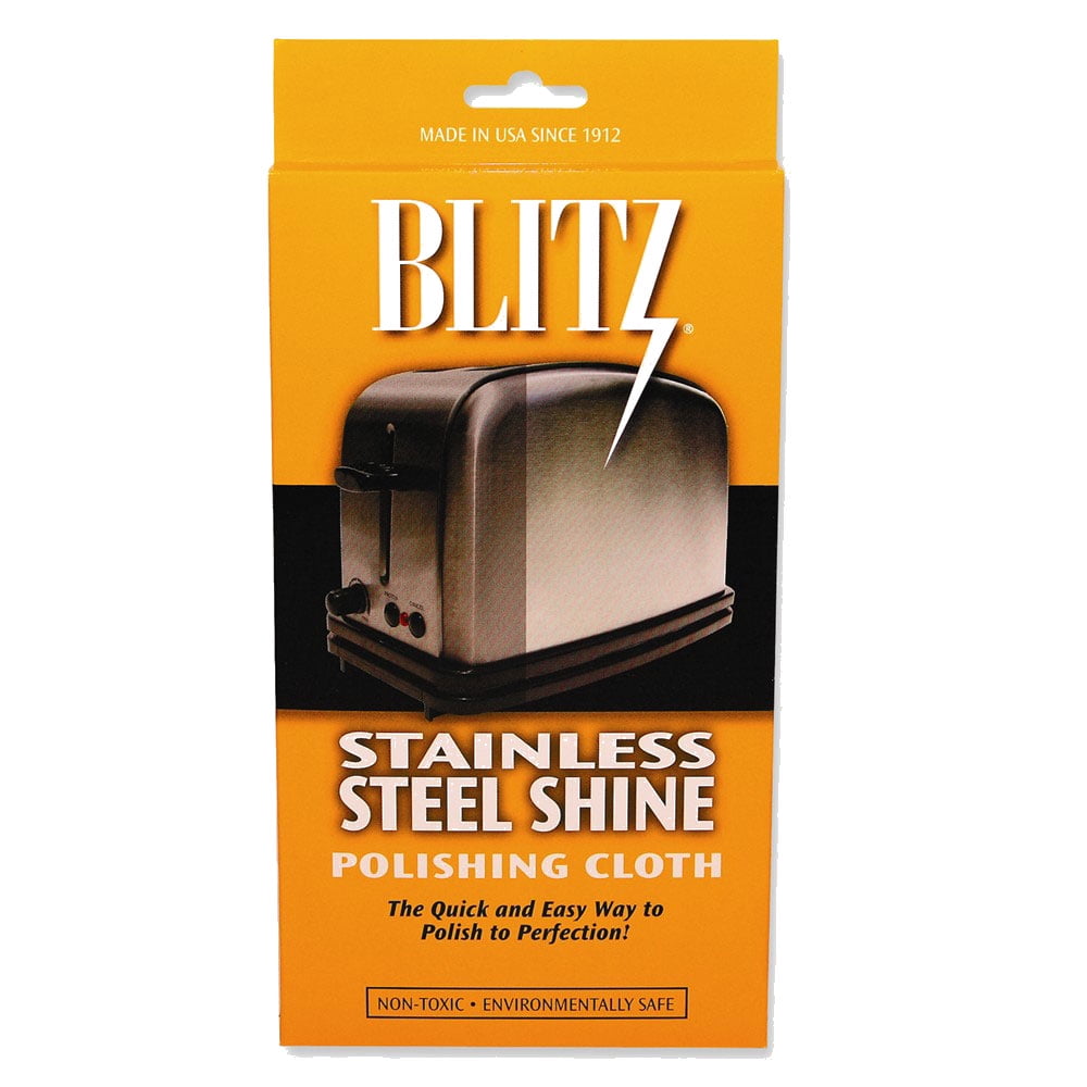 Blitz Stainless Steel Shine Polishing Cloth QGM505 - Walmart.com