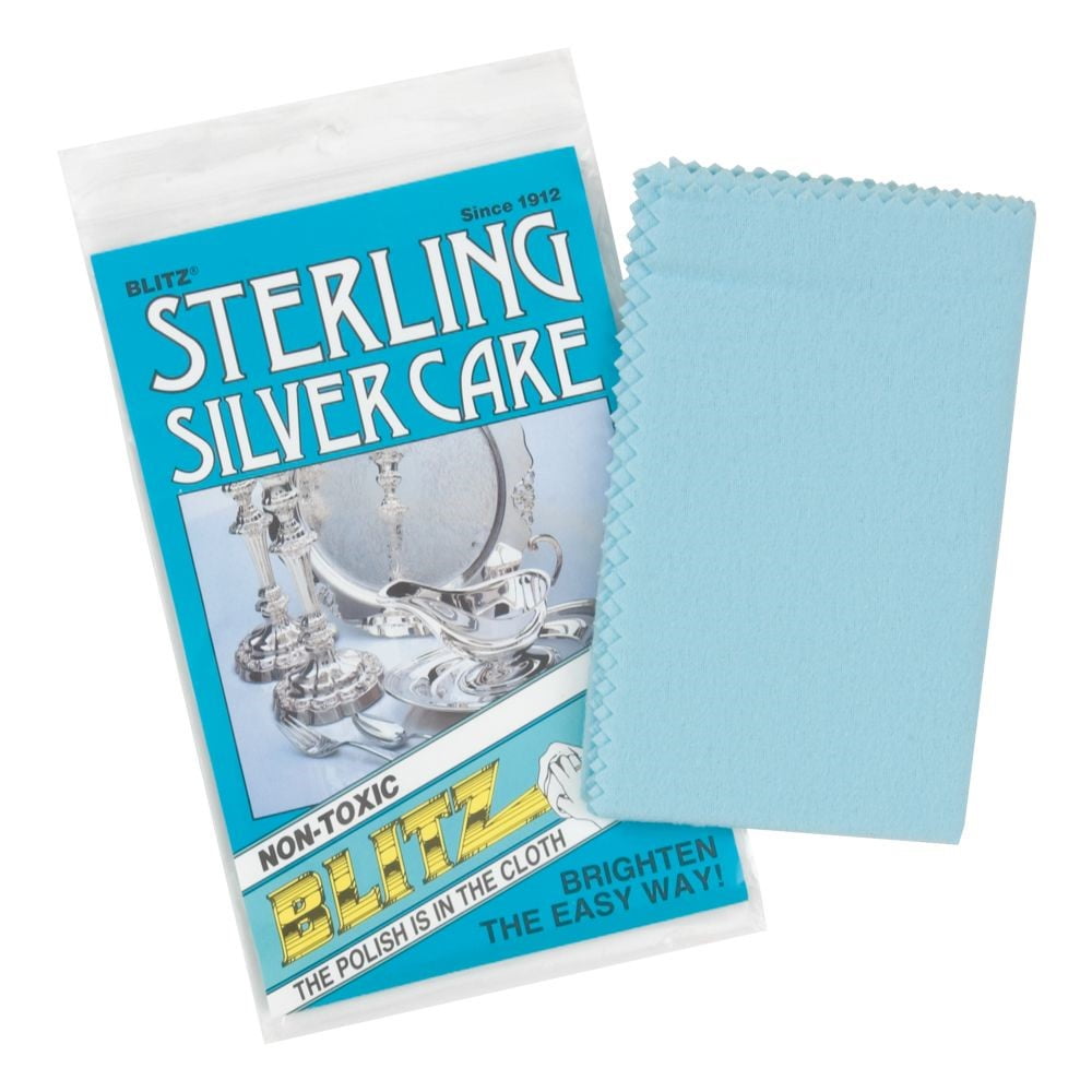 Blitz Sterling Silver Care Cloth Bagged QGM23291 - Walmart.com