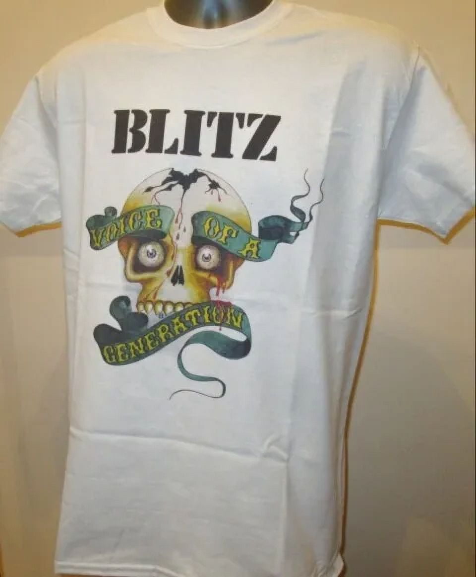 Blitz Voice Of A Generation T Shirt Punk Music The Exploited Blood UK ...